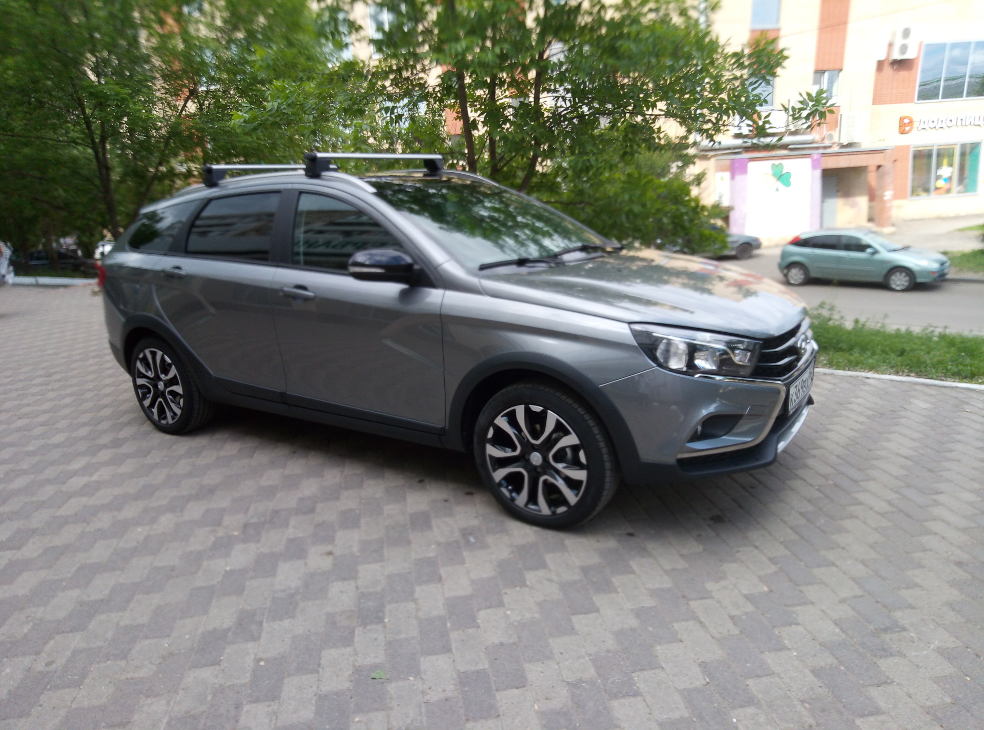 Красота требует жертв, или 4-й комплект дисков) — Lada Vesta SW Cross, 1,6 л, 2020 года ...
