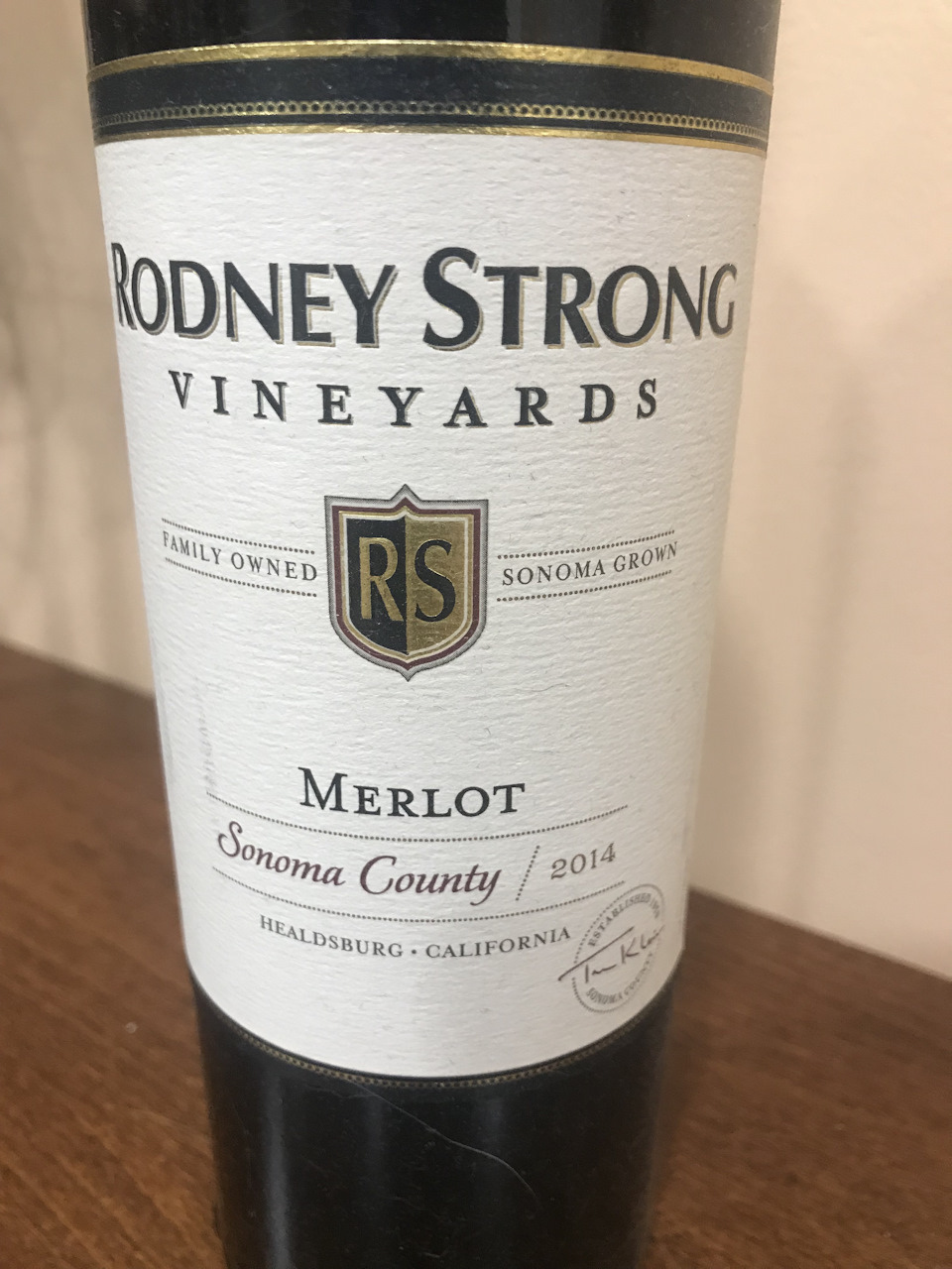 Американцы. Мерло от Rodney Strong. — Сообщество «Food & Wine» на DRIVE2