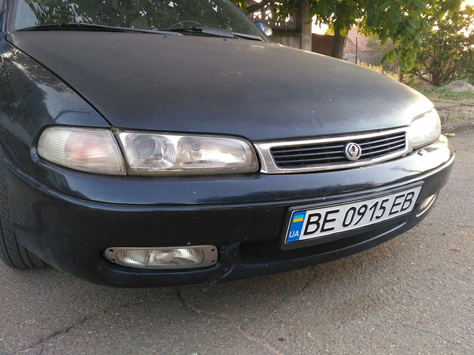 Замена патрубка под трамблёром (FS01-15-288), замена фары, подкрасил ...