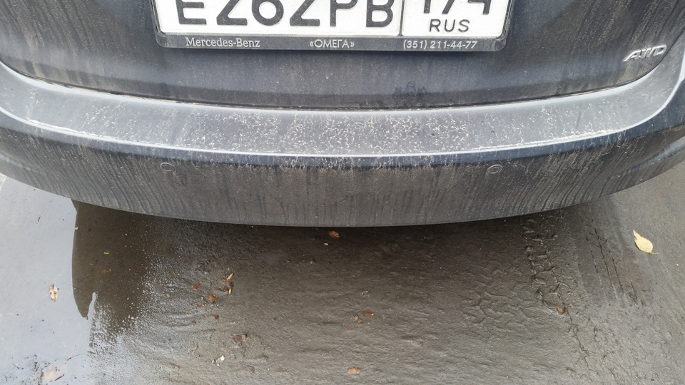 полочка бампера — Toyota Venza (1G), 2,7 л, 2013 года | аксессуары | DRIVE2