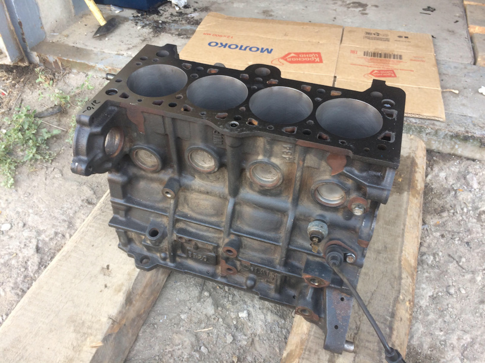 Отшлифовали блок и коленвал — Hyundai Accent (2G), 1,6 л, 2007 года ...