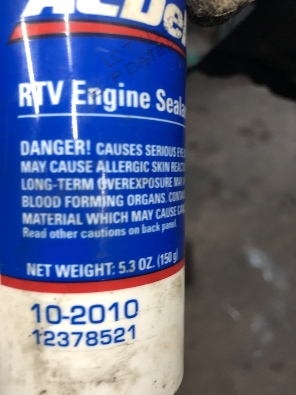 12378521 Герметик GM | Запчасти на DRIVE2