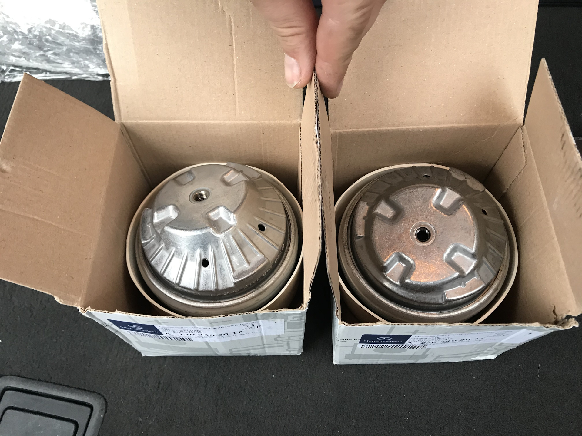 Замена опор двигателя — Mercedes-Benz S-Class (W220), 5 л, 2004 года ...