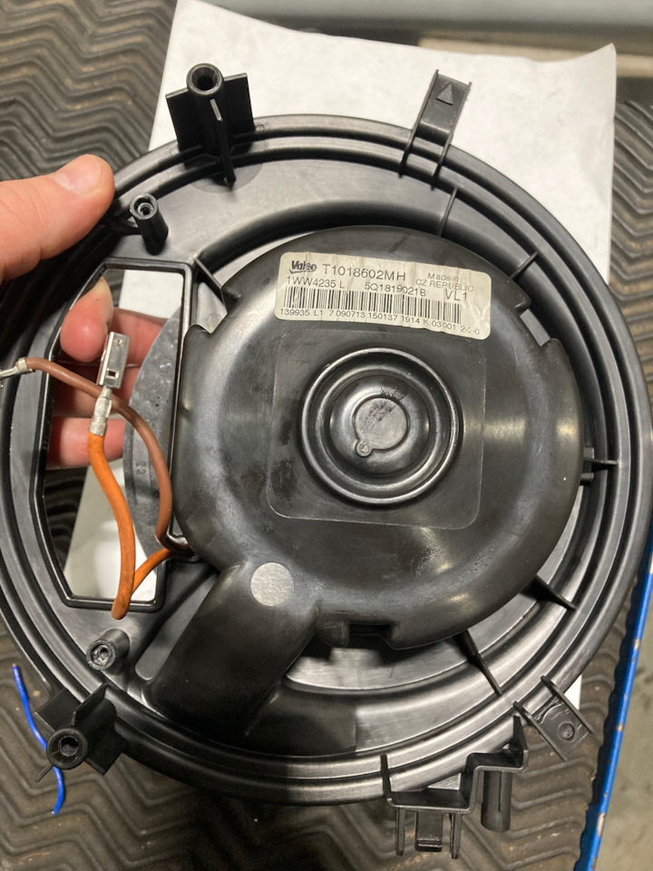 5Q1819021B Вентилятор салона VAG | Запчасти на DRIVE2