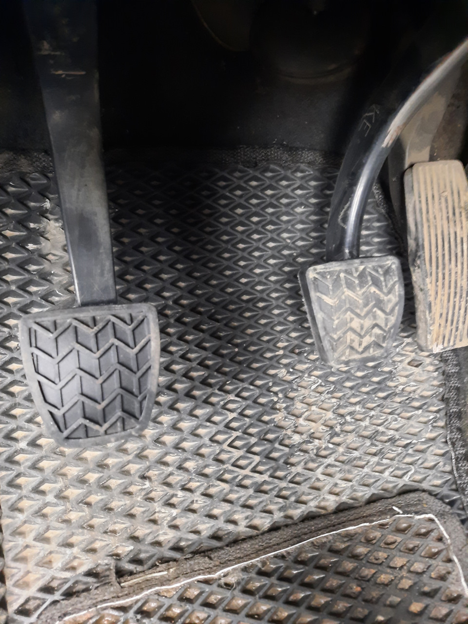 Накладки на педали, Зафира А — Opel Zafira A, 2 л, 2001 года ...