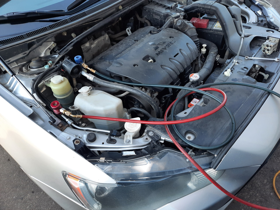 Замена компрессора кондиционера QS90 (7813A418 => 7813A212 ...