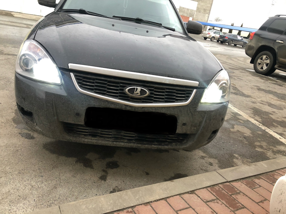 новые лампы H15 с ДХО — Lada Приора седан, 1,6 л, 2015 года | тюнинг ...