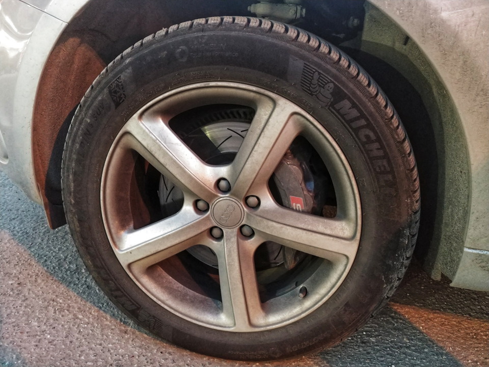 Michelin Alpin Pilot 5 SUV — Audi Q5 (1G), 2 л, 2015 года | шины | DRIVE2