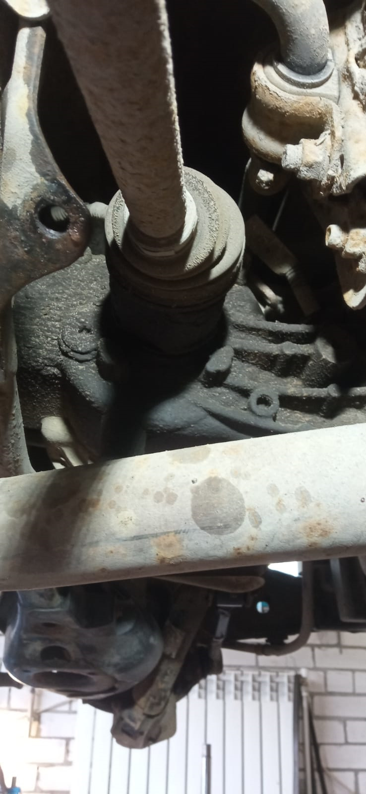 Визит в автосервис (задняя подвеска, тормоза, сальник редуктора ...