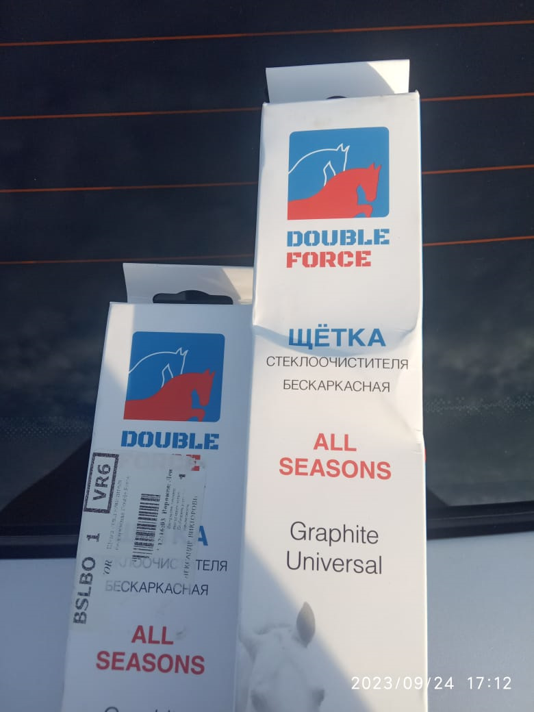 Бескаркасные щетки Double force — Ravon Gentra, 1,5 л, 2016 года | расходники | DRIVE2