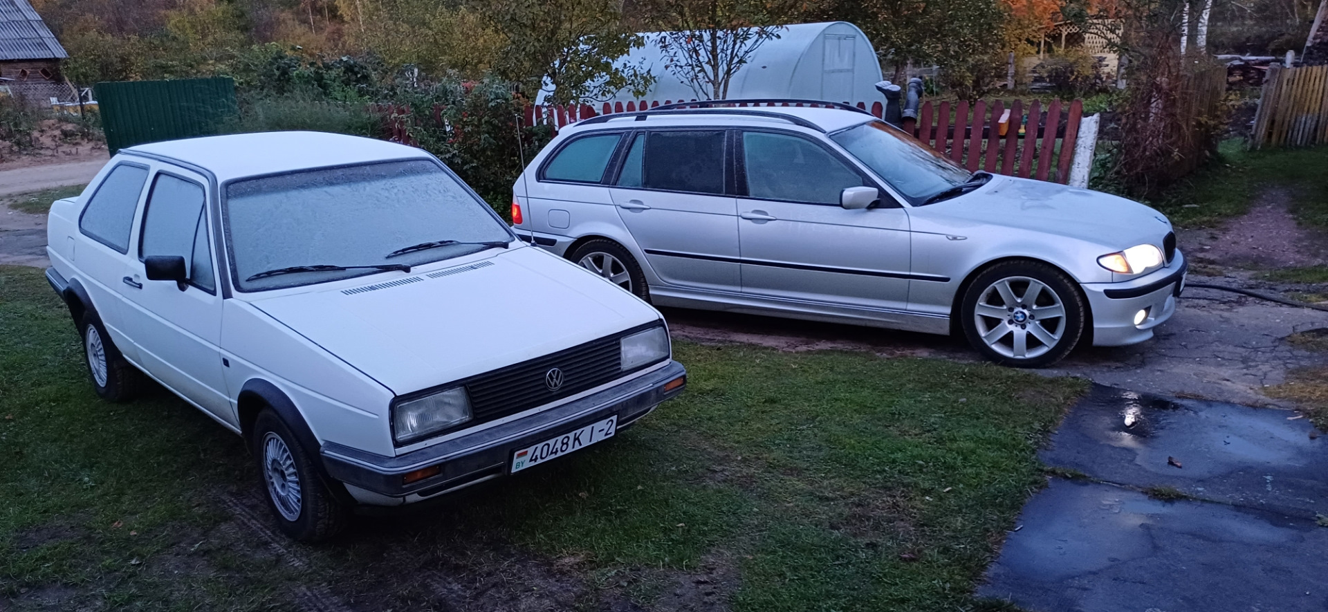 Зимние Итальянские кастрюли! — Volkswagen Jetta II, 1,6 л, 1985 года ...