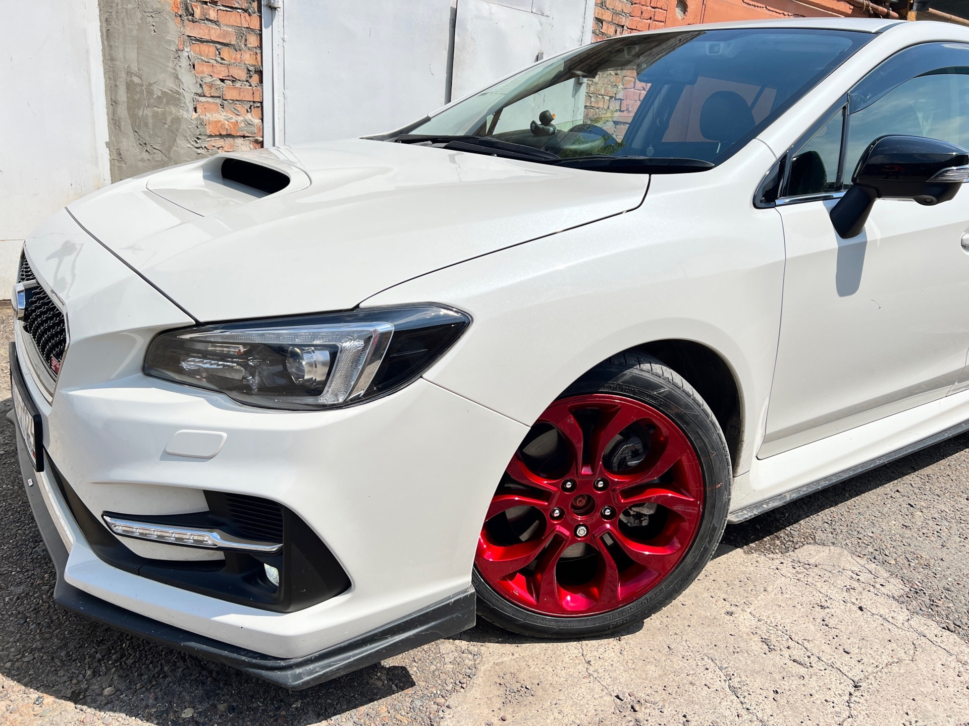 Levorg + Enkei + Candy Red… — Subaru Levorg (VM), 2 л, 2019 года ...