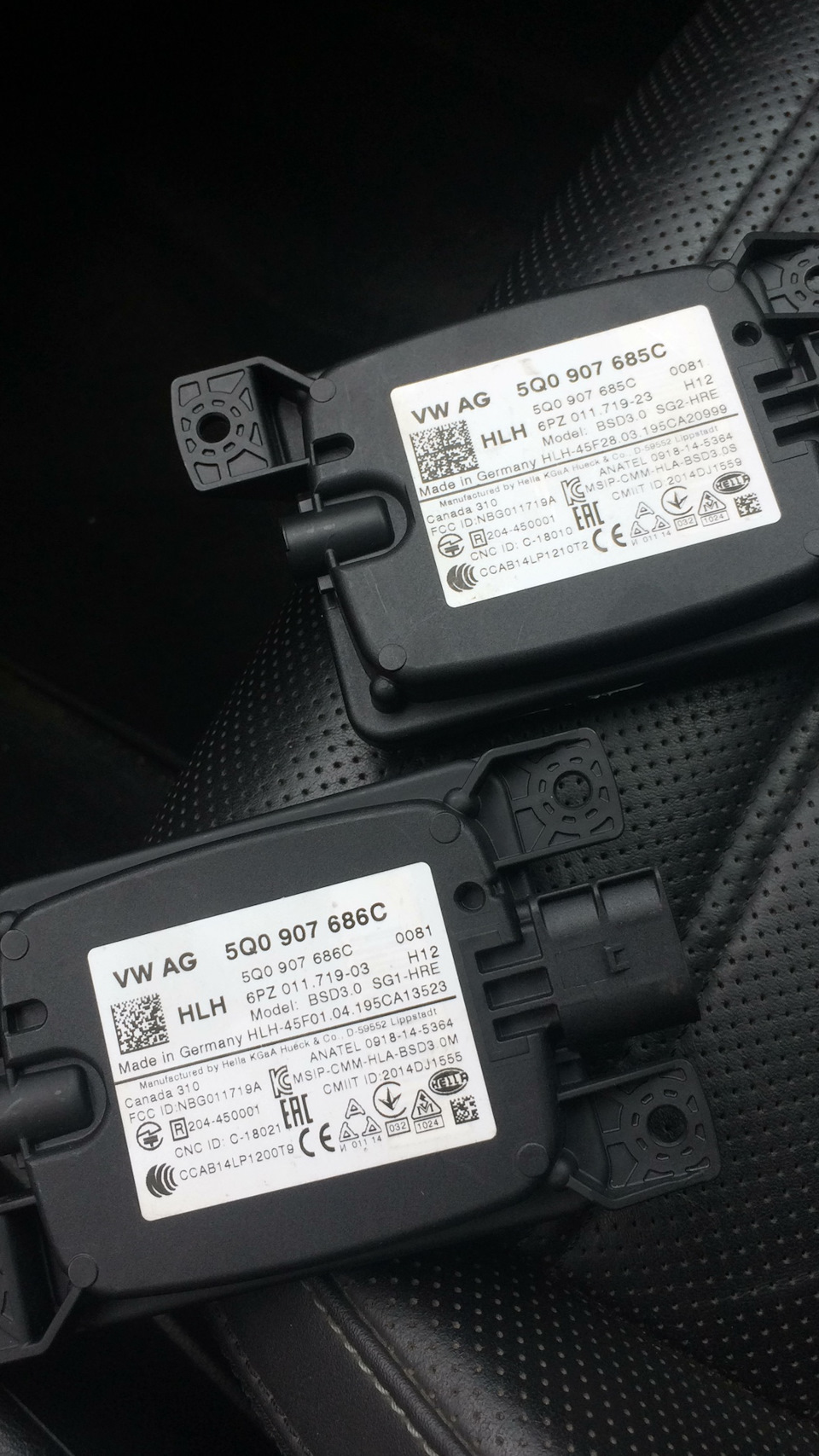 5Q0907685C Блок управления мертвых зон VAG | Запчасти на DRIVE2