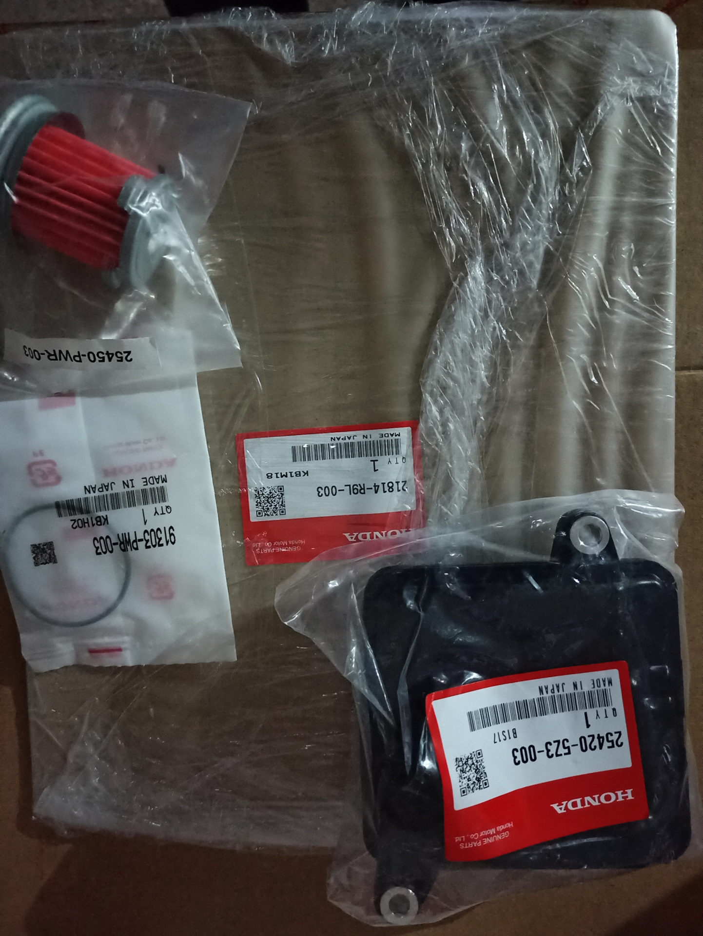 Пришли расходники для ТО — Honda N-Box (1G), 0,7 л, 2015 года ...
