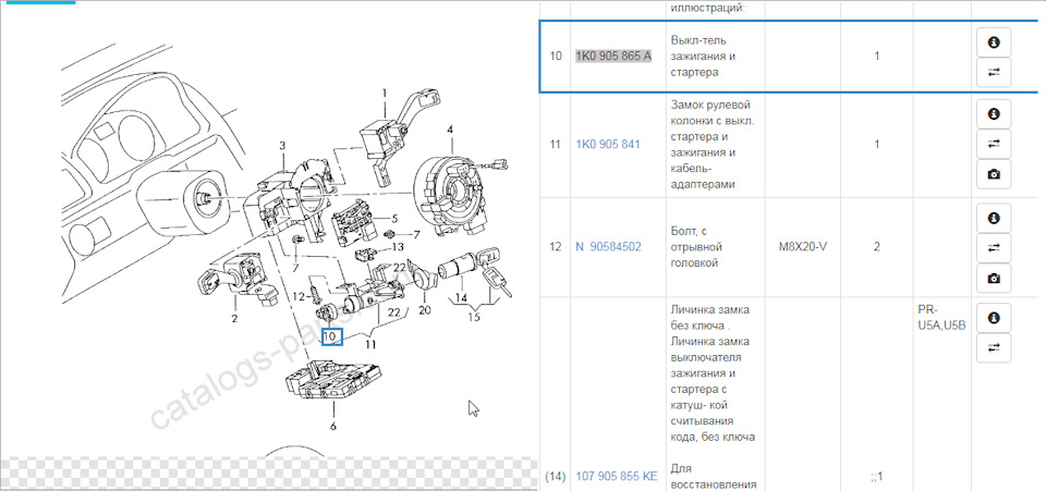 N90584502 Болт с отрывной головкой м8х20мм VAG | Запчасти на DRIVE2