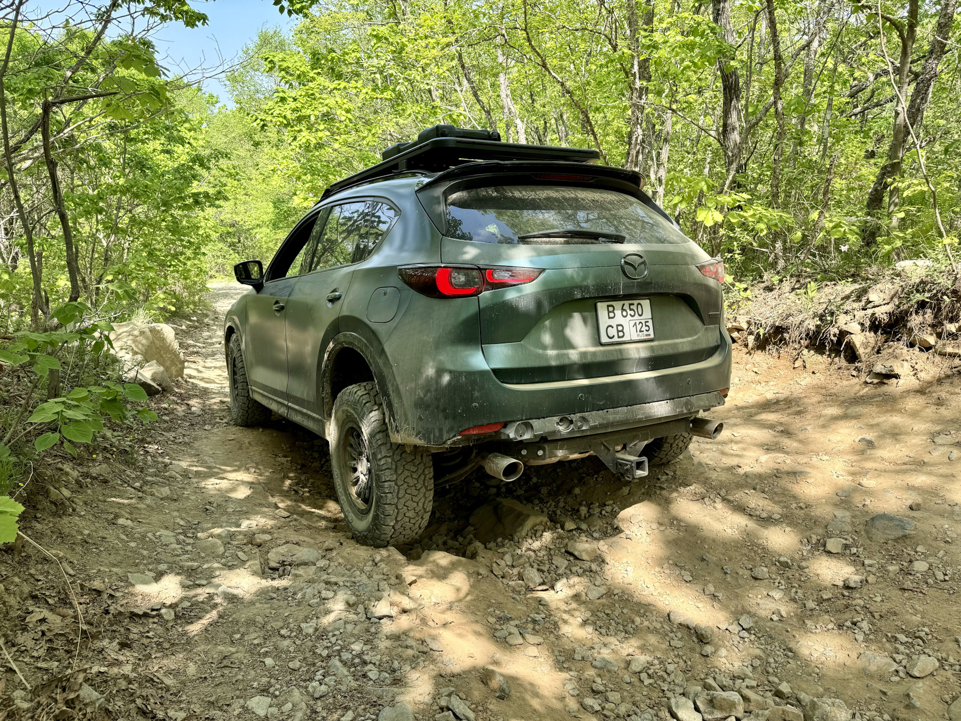 Выхлоп magnaflow + фаркоп для OVERLAND — Mazda CX-5 (2G), 2,2 л, 2022 ...