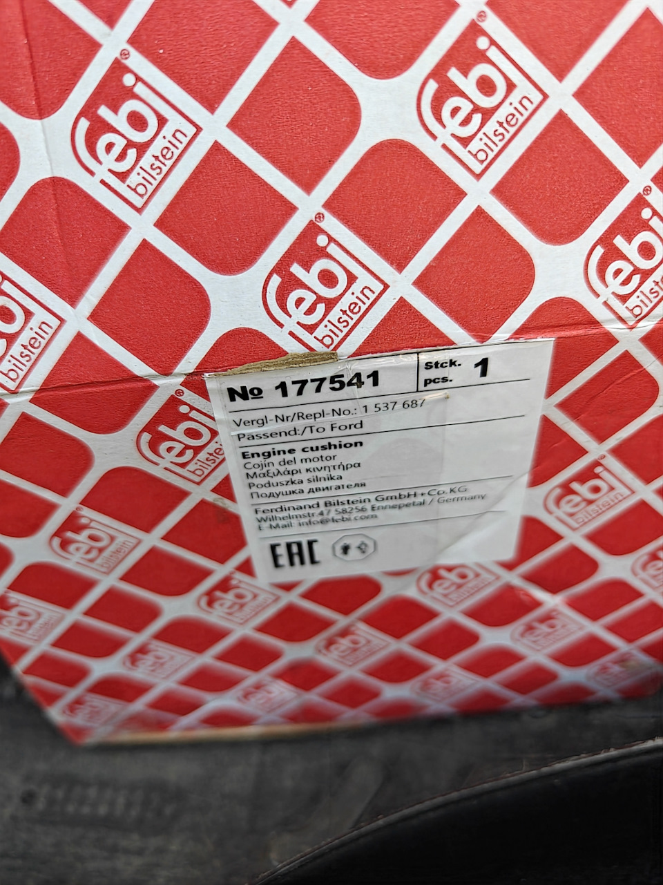 Замена гидроопоры феби — Ford Mondeo IV, 2,5 л, 2010 года | своими ...