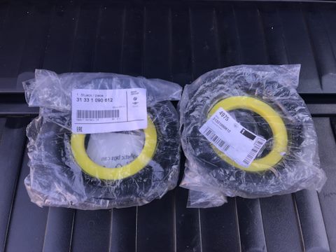 31331090612 Тарелка пружины Вх с упорным подшипником BMW | Запчасти на ...