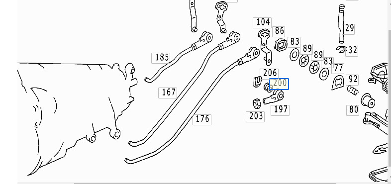 A2109920010 Втулка рычага переключения передач Mercedes | Запчасти на ...