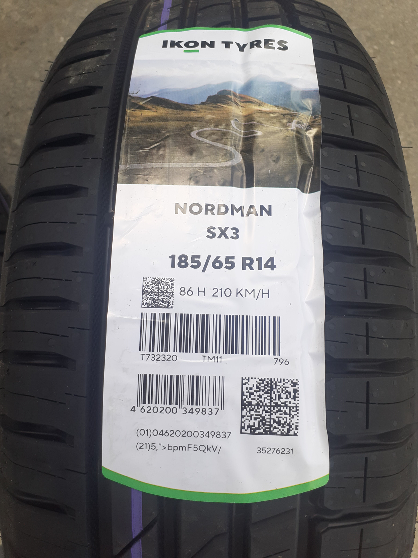 185/65/14 на Датсун — Datsun on-Do, 1,6 л, 2020 года | шины | DRIVE2