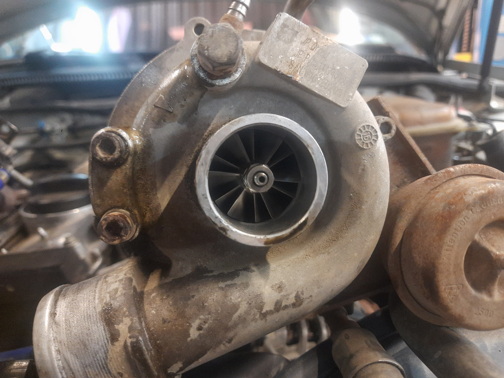 ЭБУ с шлз на дорестайл+ форсунки 0280155892+k04-15 — Volkswagen Passat ...