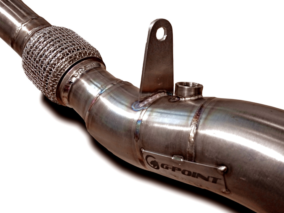 Даунпайп N20 (downpipe) от G-POINT на BMW F-серии/E-серии (двиг. N20)_2 ...