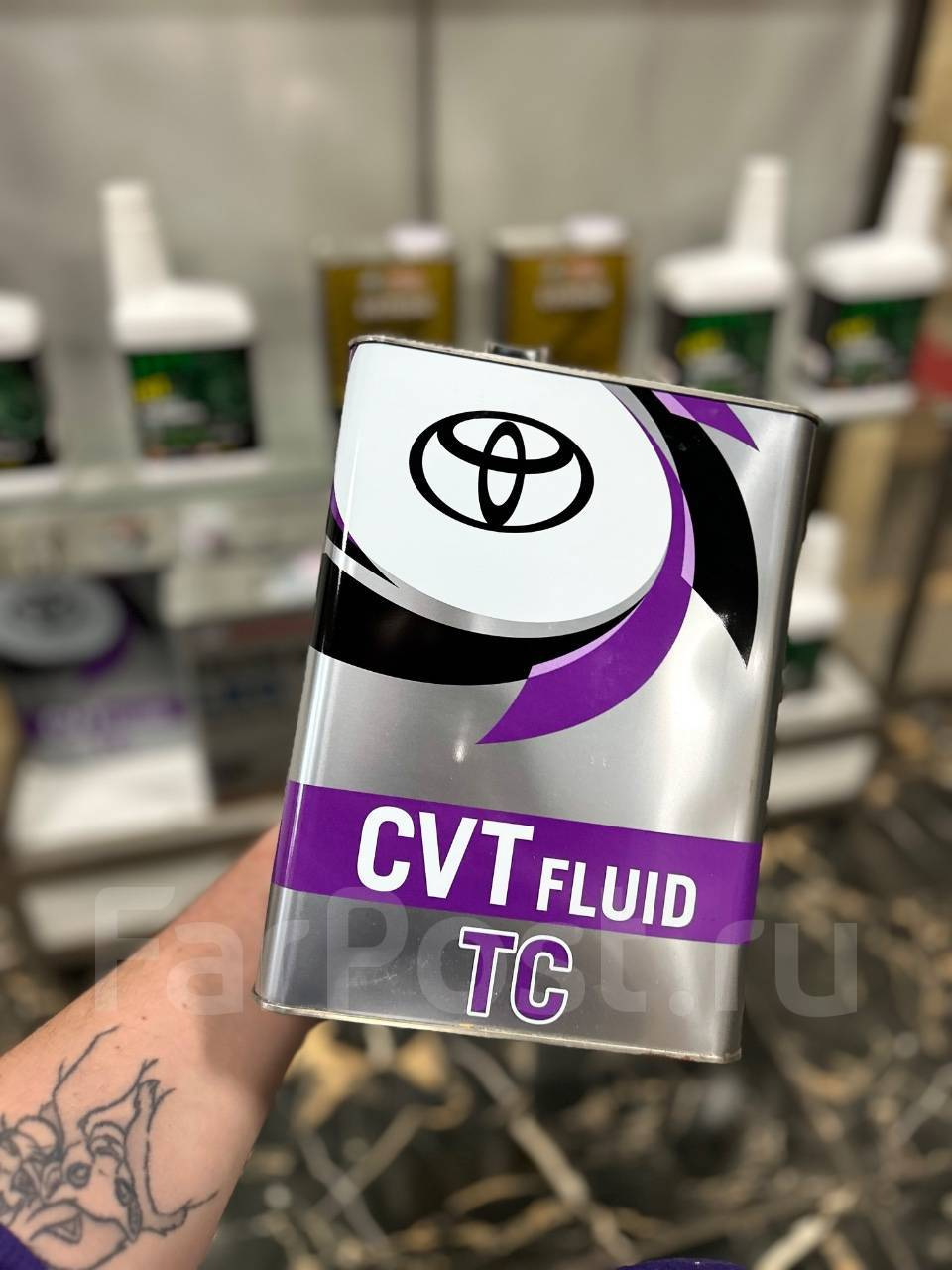 Масло Трансмиссионное Оригинал Япония Toyota CVT Fluid TC 4л в Находке ...