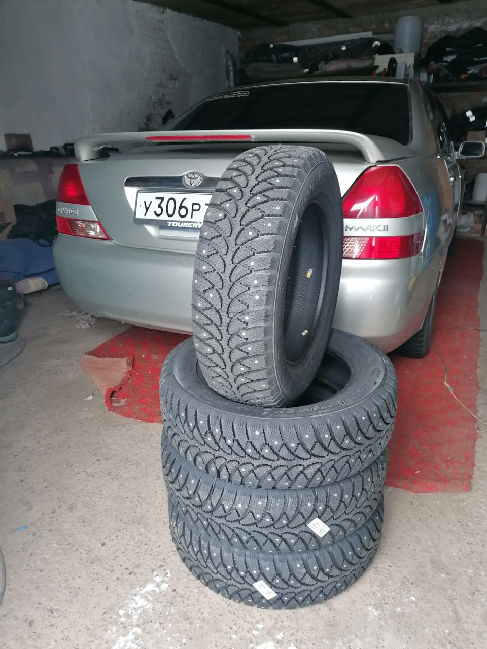 Tunga Nordway 2 — Toyota Mark II (110), 2 л, 2000 года | шины | DRIVE2