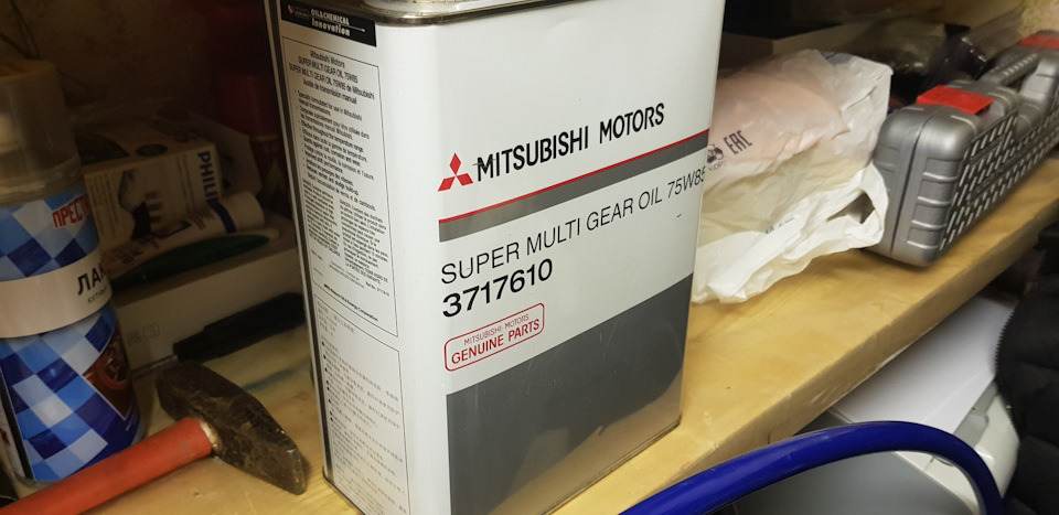 Transmission oil — Mitsubishi Lancer IX, 1,6 л, 2004 года | расходники ...