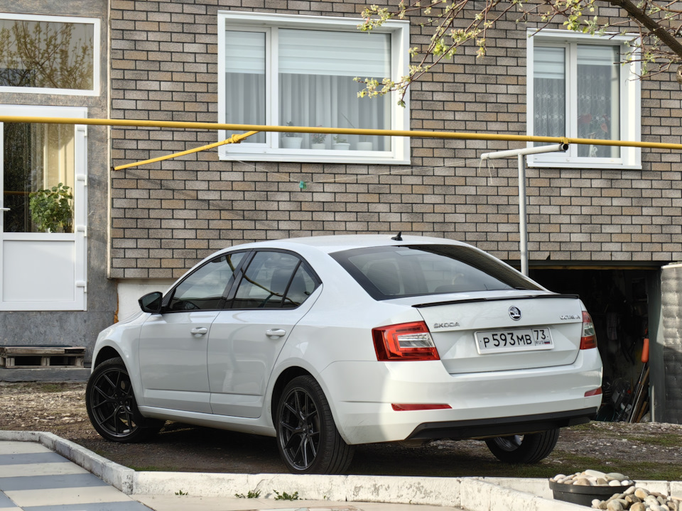 Спойлер Китай — Skoda Octavia A7 Mk3, 1,4 л, 2016 года | стайлинг | DRIVE2