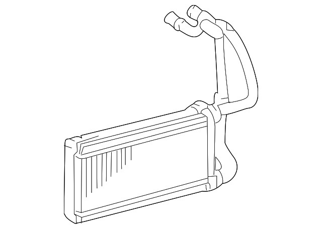8710760411 Радиатор отопителя TOYOTA LEXUS | Запчасти на DRIVE2
