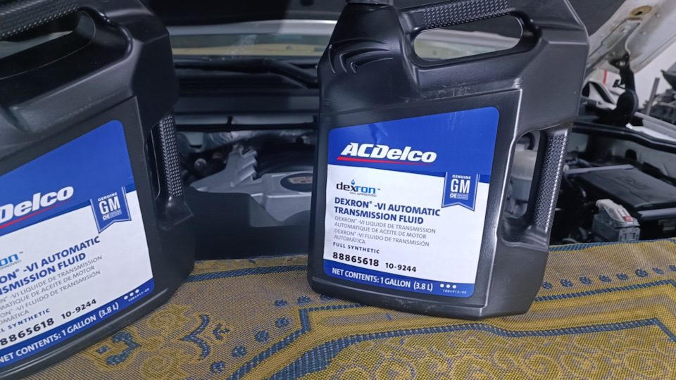 88865618 Масло в АКПП DEXRON-VI 3.875л GM | Запчасти на DRIVE2