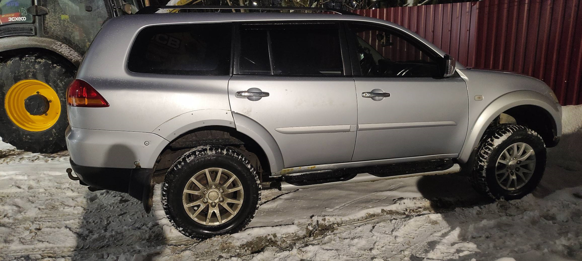 Лифт +4 см — Mitsubishi Pajero Sport (2G), 3,2 л, 2008 года | тюнинг ...