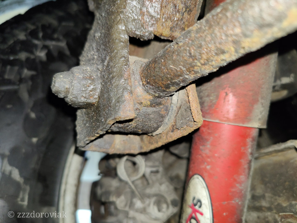 Поменял хорошие сайлентблоки панары на новые — ТагАЗ Tager 3D, 3,2 л ...