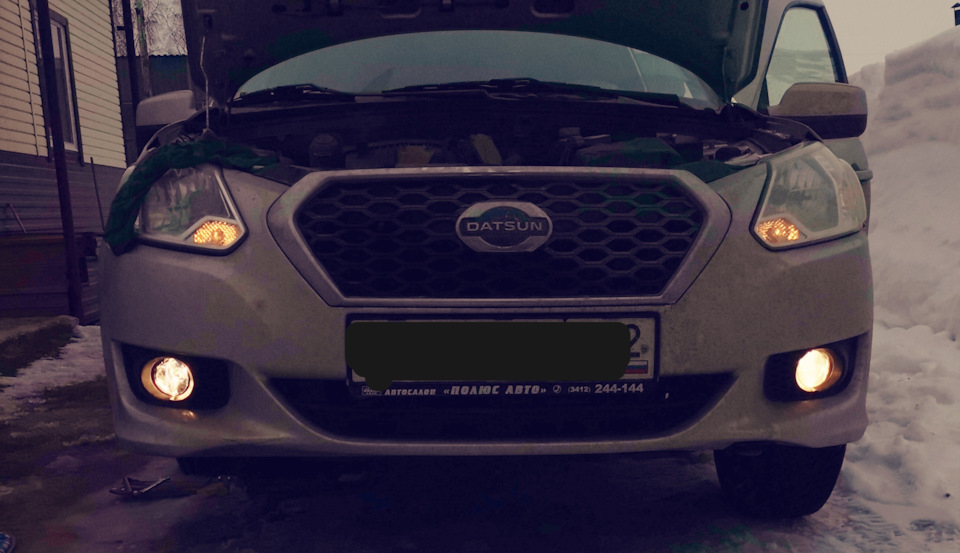 ПТФ — Datsun on-Do, 1,6 л, 2014 года | запчасти | DRIVE2