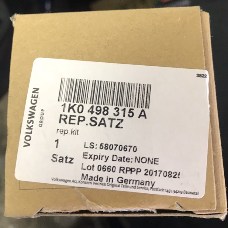 1K0498315A Ремкомплект для стойки стабилизатора VAG | Запчасти на DRIVE2