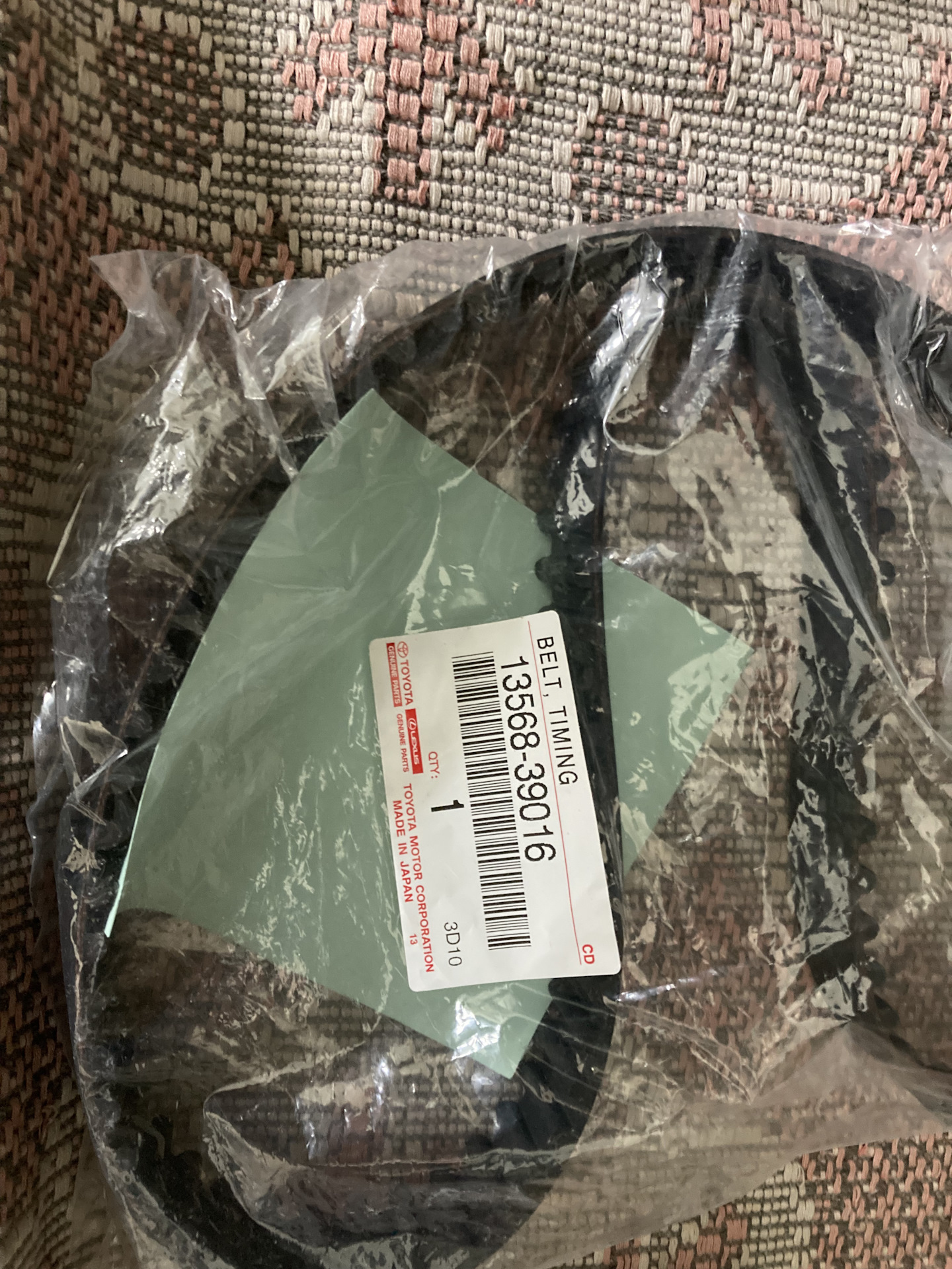 Замена ремня ГРМ — Toyota Land Cruiser Prado 150-series, 3 л, 2011 года ...