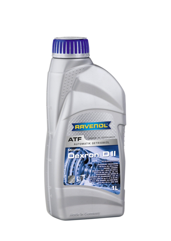 121310200101999 Масло АКПП RAVENOL ATF Dexron D II, 1 литр RAVENOL ...