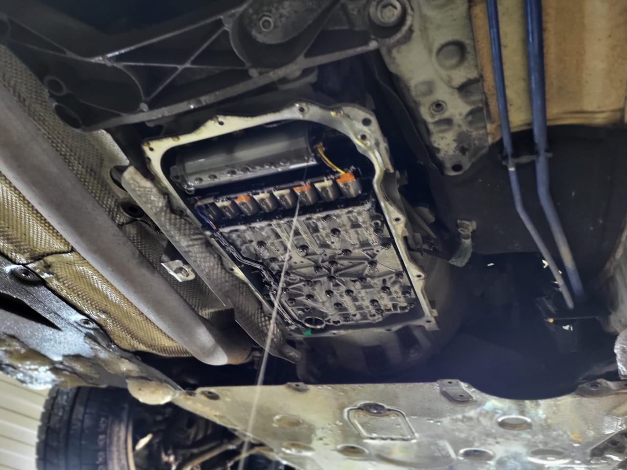 3-я замена масла в АКПП+ замена провода массы. — BMW 1 series (F20), 1 ...