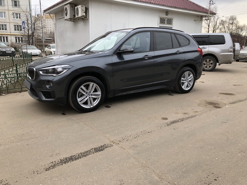 Буферы капота, надо или нет? Ну и переобулся на лето. — BMW X1 (F48), 2 ...