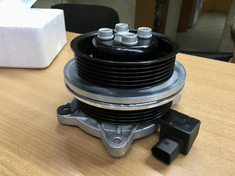 Замена ремней, роликов, натяжителей и помпы. — Volkswagen Touran (1G ...