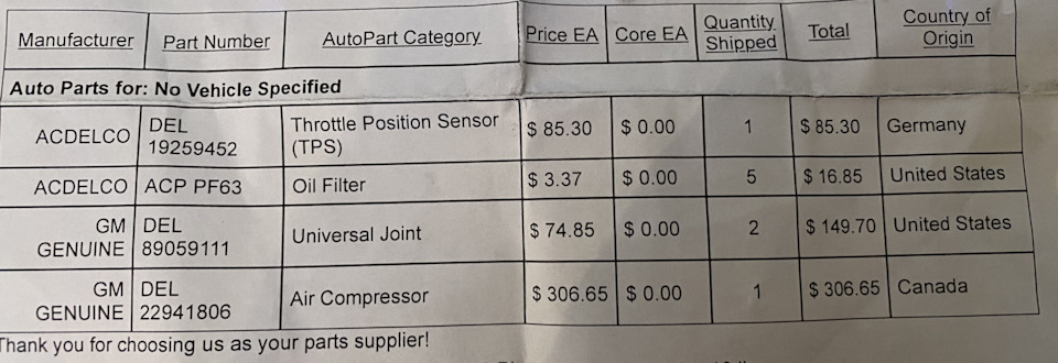 89059111 КРЕСТОВИНА КАРДАННОГО ВАЛА 30.2X94 GM | Запчасти на DRIVE2