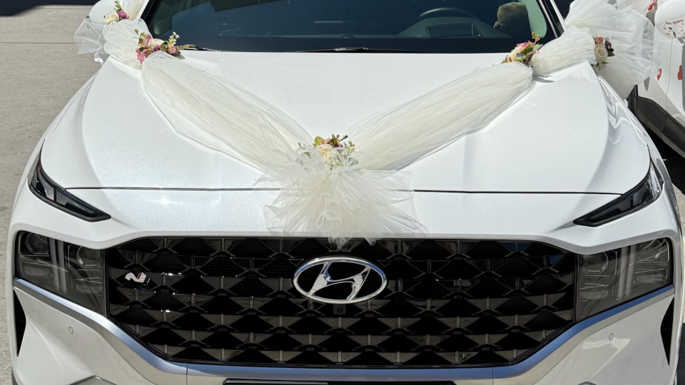 Hyundai Santa Fe (4G) 2.2 дизельный 2021 | N Line Wh1te Sh4rk на DRIVE2