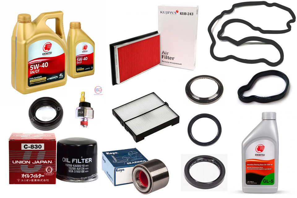 №114 Закупка и замена расходников — Subaru Forester (SG), 2 л, 2006 ...