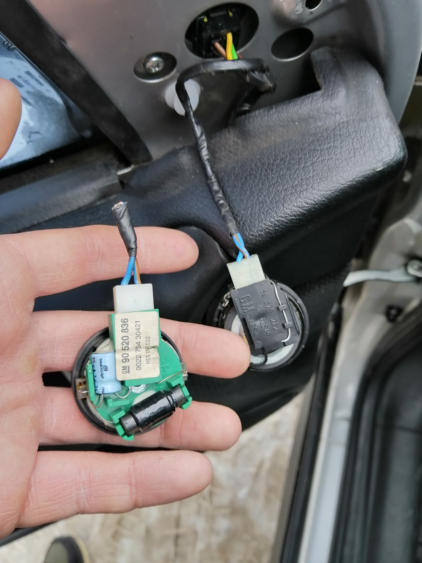 Спикеры, улучшение комплектации. — Opel Astra G, 1,6 л, 1998 года ...