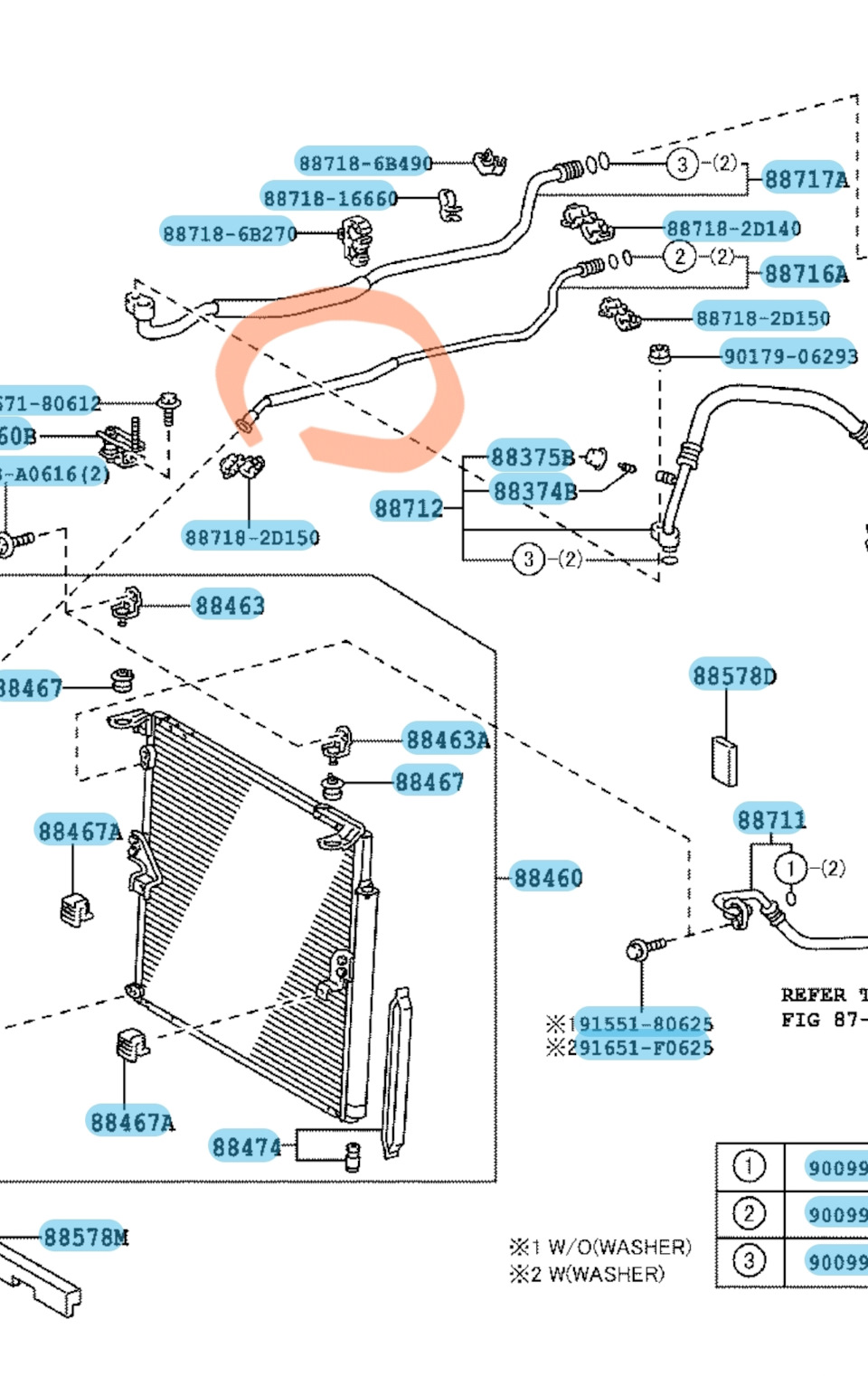 Ремонт трубки кондиционера — Toyota Land Cruiser Prado 150-series, 3 л ...