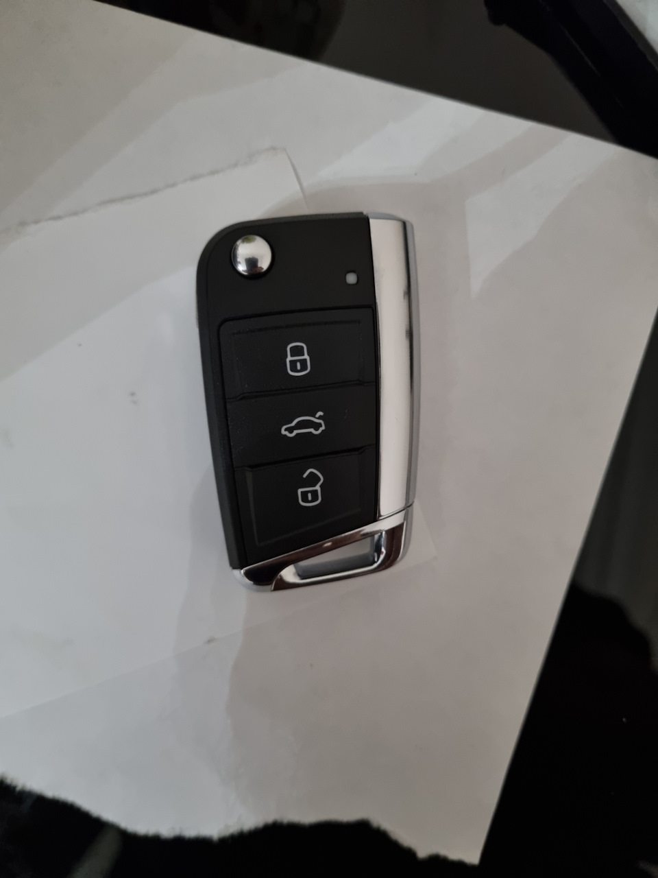 Замена корпуса ключа — Skoda Octavia A7 Mk3, 1,8 л, 2016 года ...