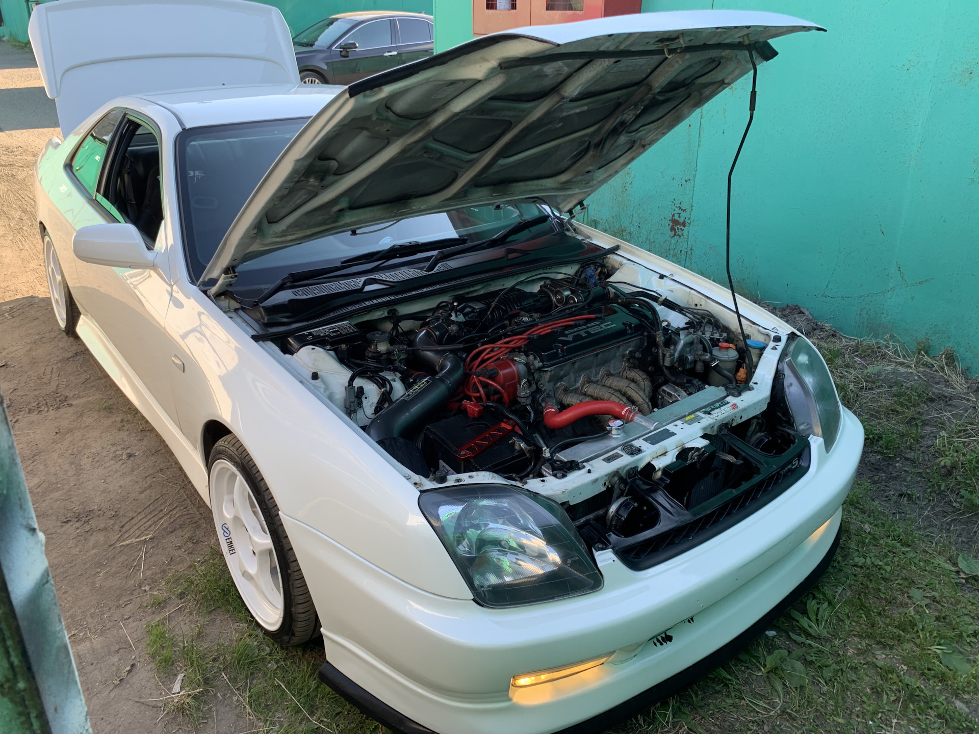 Привел подкапотку в порядок — Honda Prelude (BB5/BB6/BB7/BB8/BB9), 2,2 л, 1998 года | плановое ...