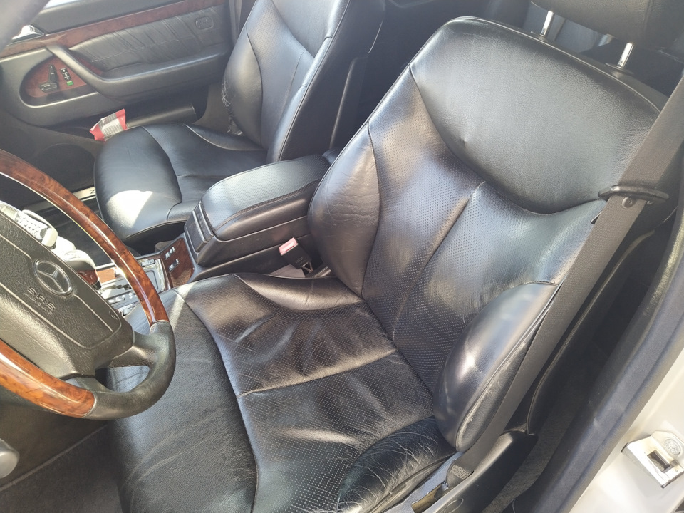 Сиденья W140 — Mercedes-Benz S-Class (W140), 5 л, 1997 года | стайлинг ...