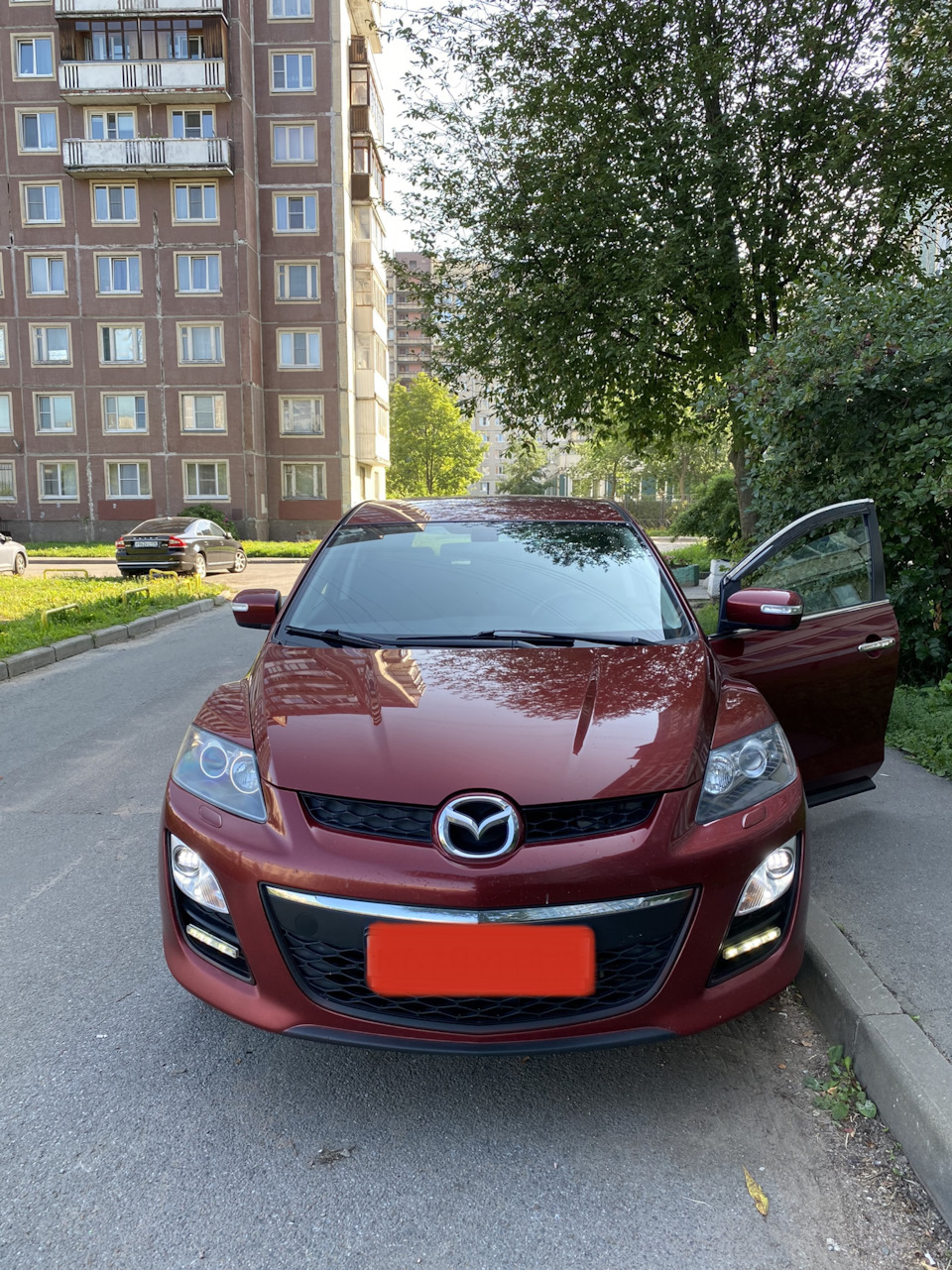 ПТФ — Mazda CX-7, 2,5 л, 2011 года | аксессуары | DRIVE2